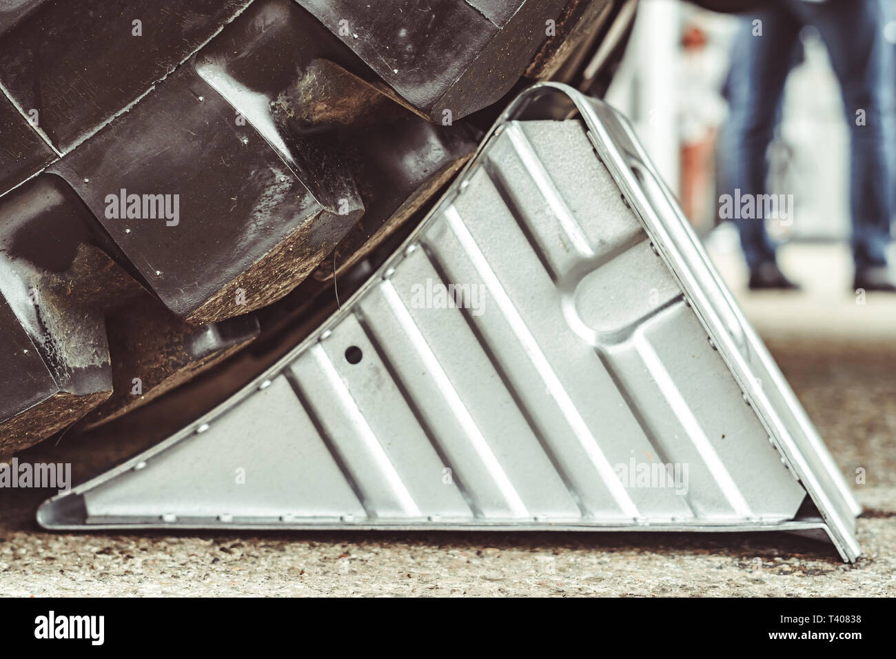 big tire texture tires from truck close-up Stock Photo - Alamy
