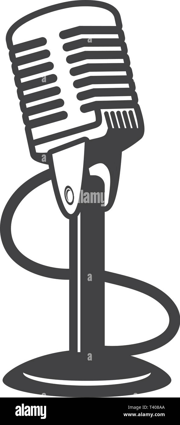 microphone sound icon Stock Vector Image & Art - Alamy