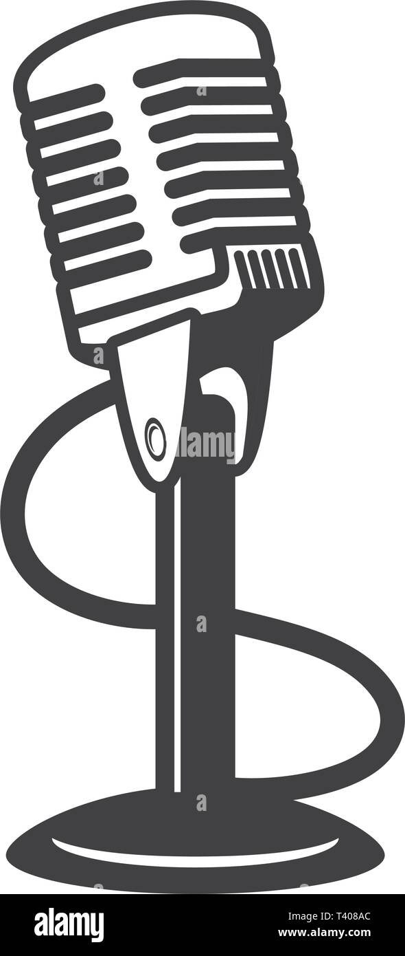 microphone sound icon Stock Vector Image & Art - Alamy