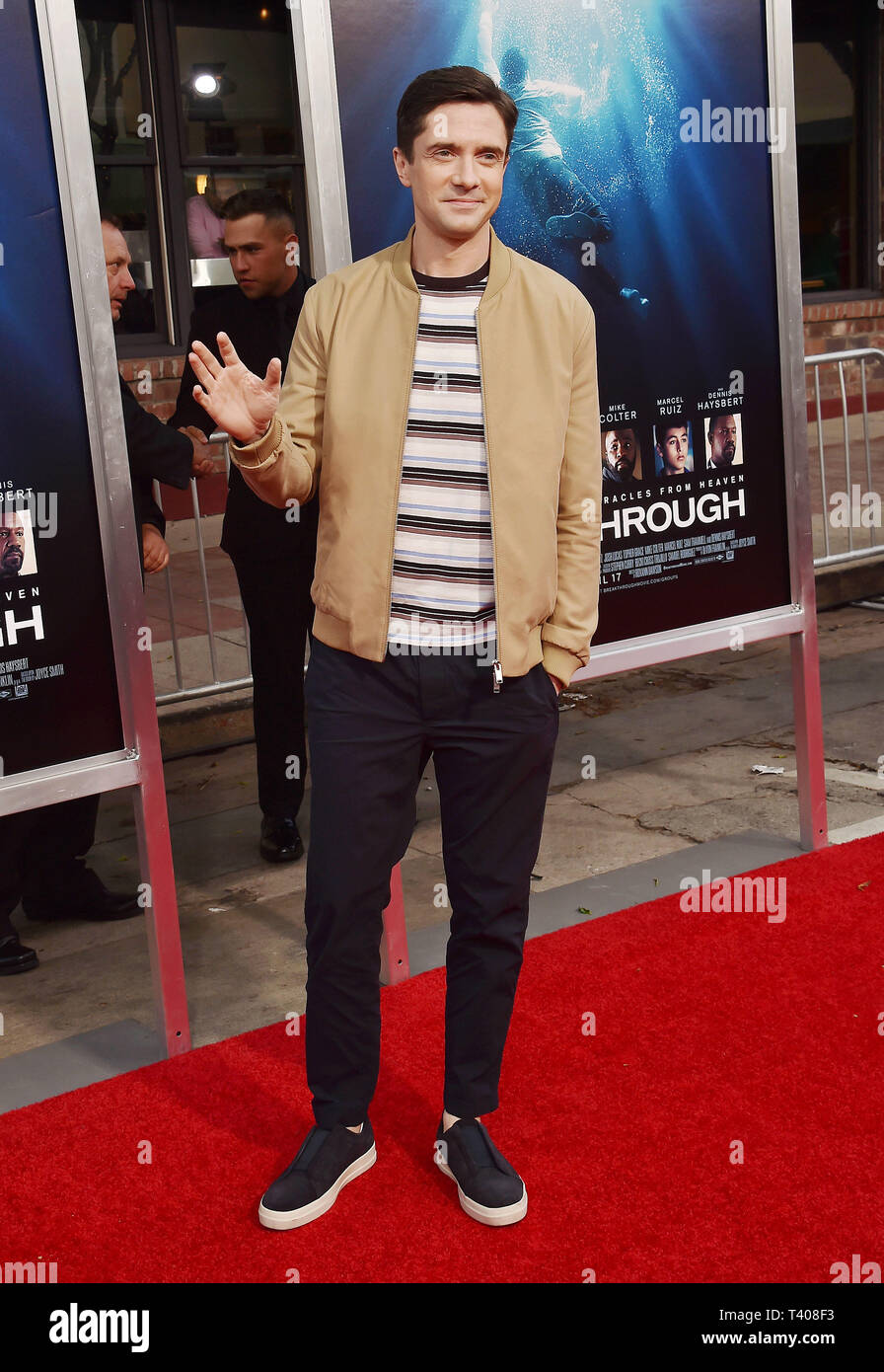 WESTWOOD, CA - APRIL 11: Topher Grace attends the premiere of 20th ...
