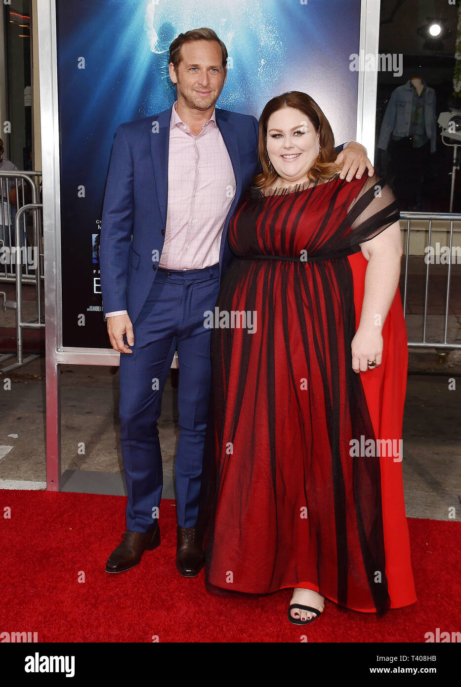 WESTWOOD, CA - APRIL 11: Josh Lucas, Chrissy Metz attends the premiere ...