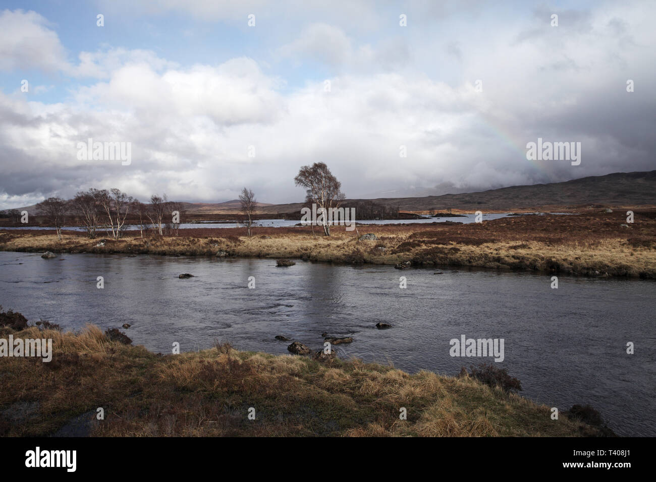 Loch ba rannoch moor highland hi-res stock photography and images - Alamy