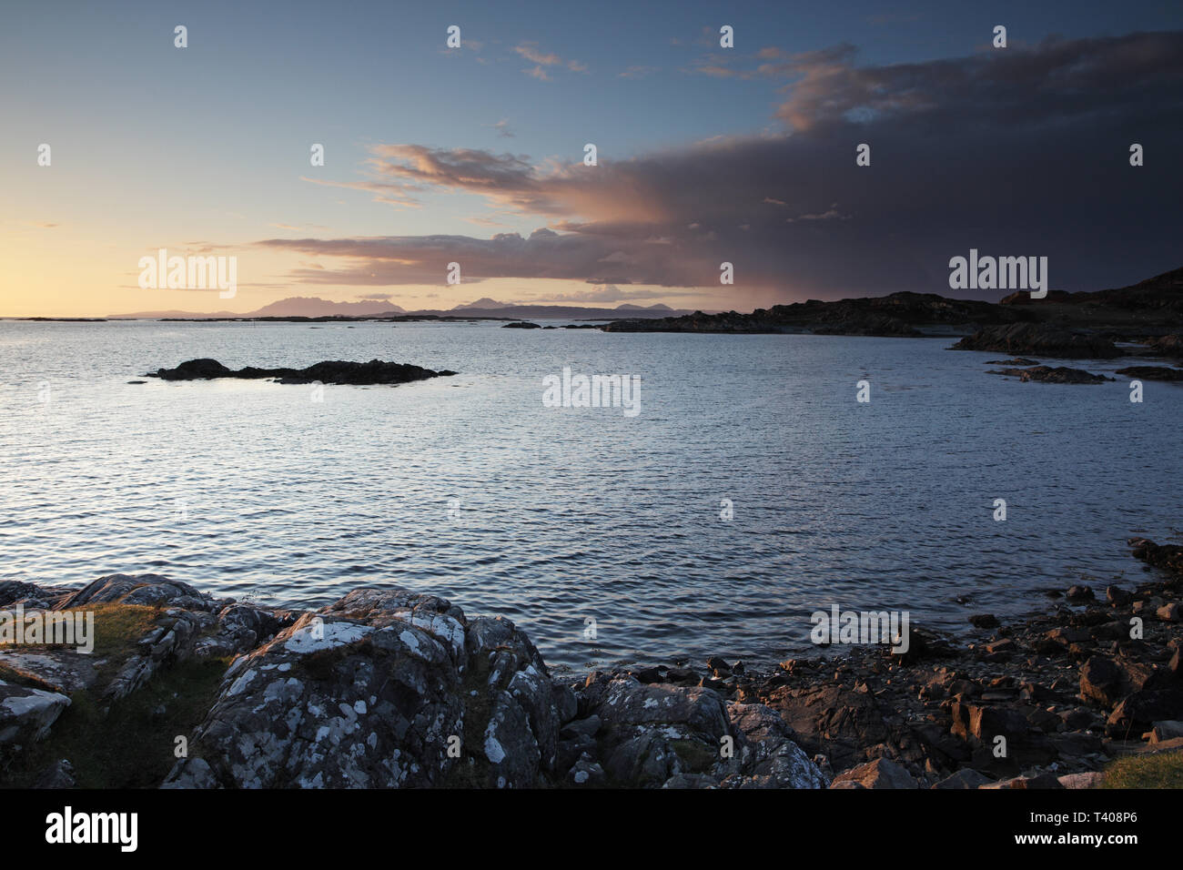 Loch nan Ceall Rhu Arisaig Highland Region Invernesshire Scotland UK ...