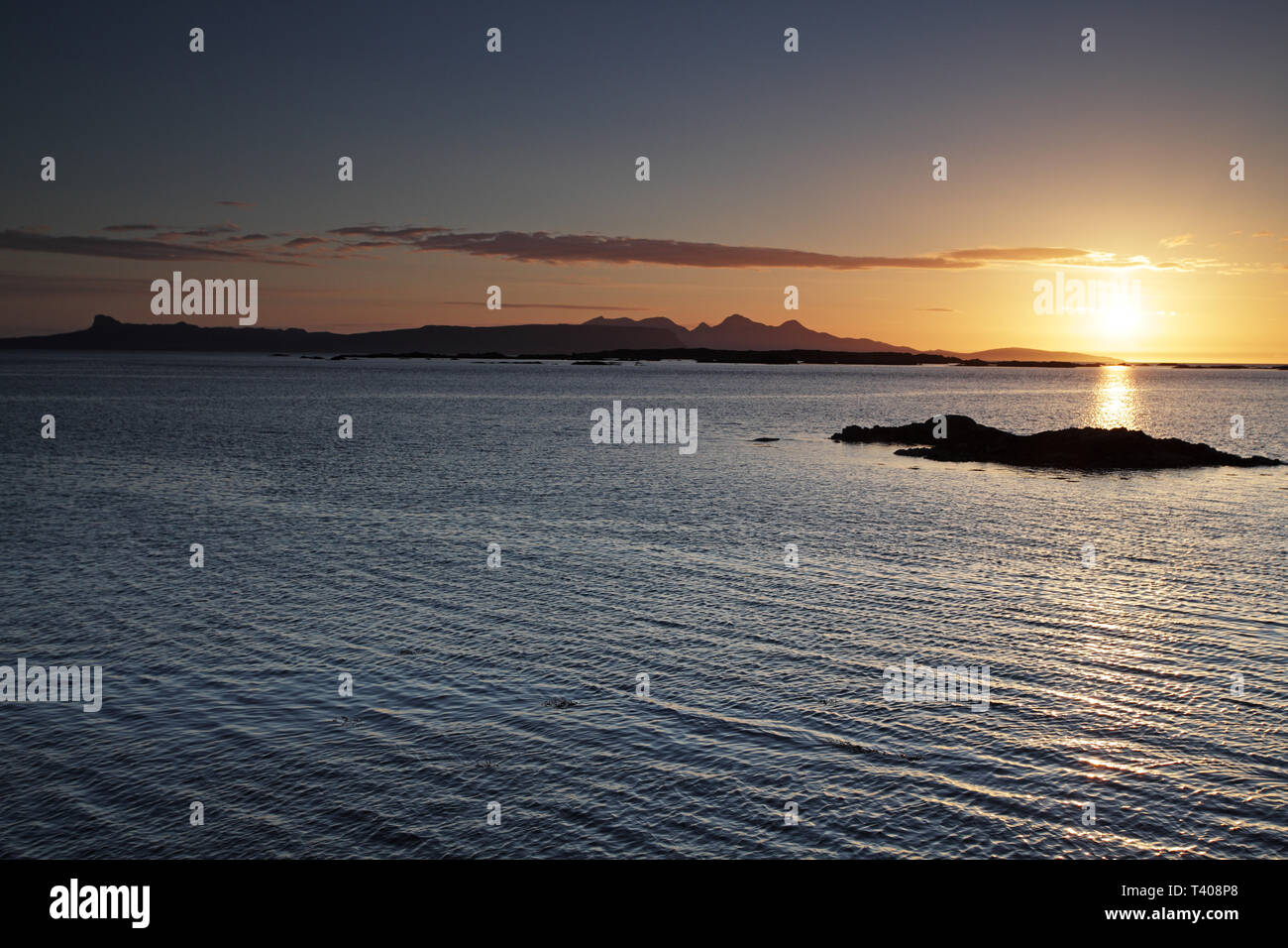 Loch nan Ceall Rhu Arisaig Highland Region Invernesshire Scotland UK ...
