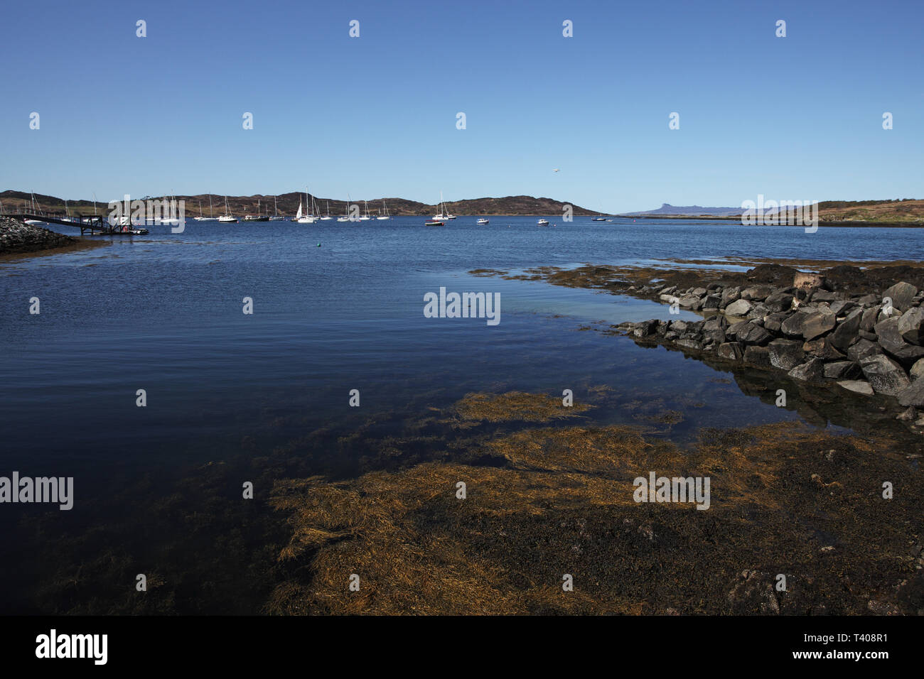 Arisaig Harbour Highland Region Scotland UK Stock Photo - Alamy