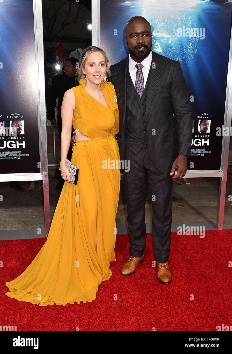 WESTWOOD, CA - APRIL 11: Iva Colter (L) and Mike Colter attend the ...