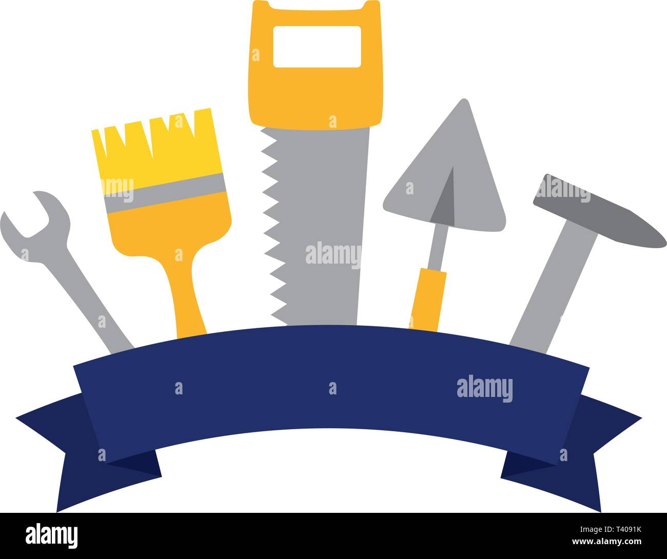 tools construction banner Stock Vector Image & Art - Alamy