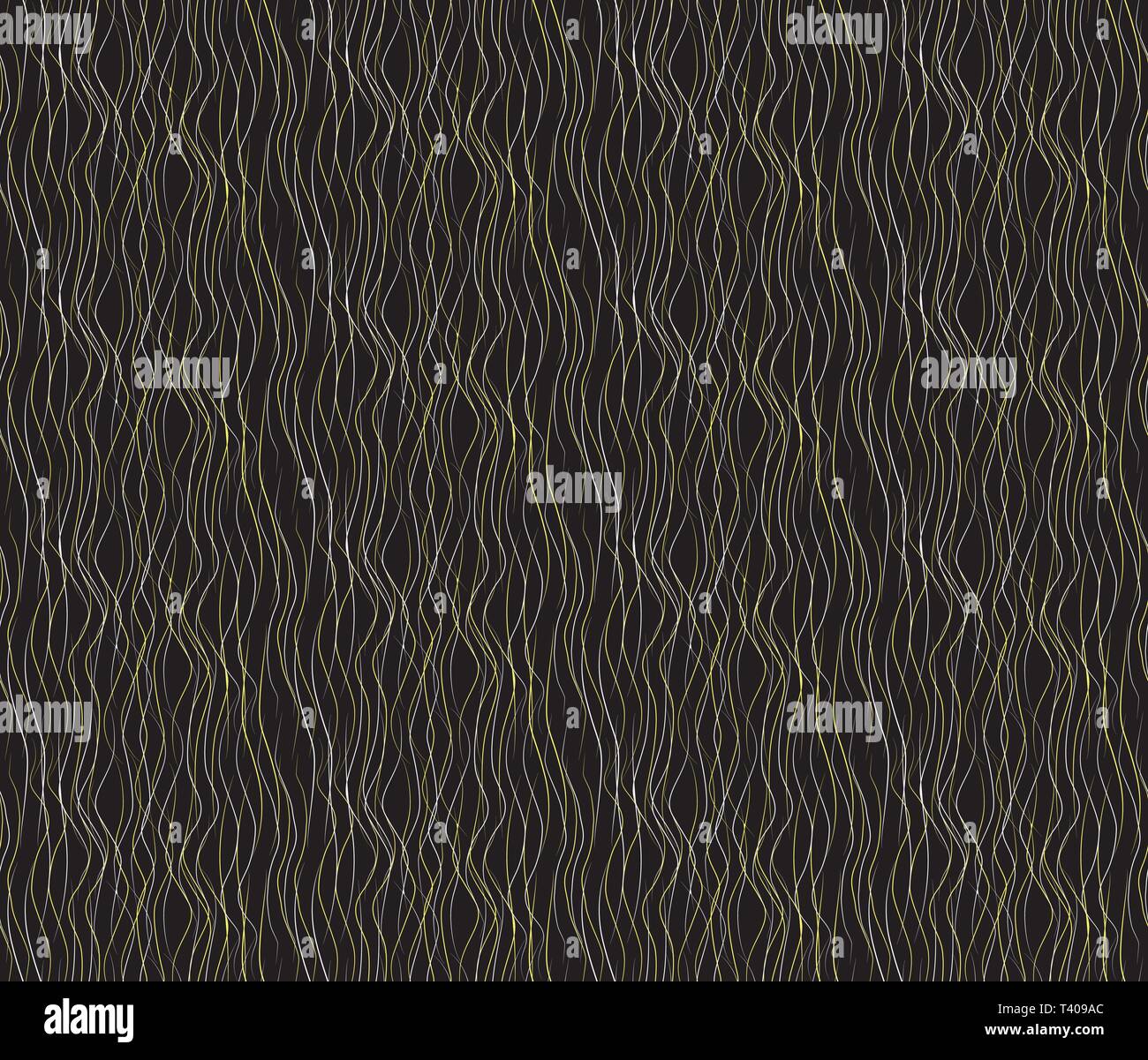 Black abstract wave patterns Stock Vector Images - Alamy
