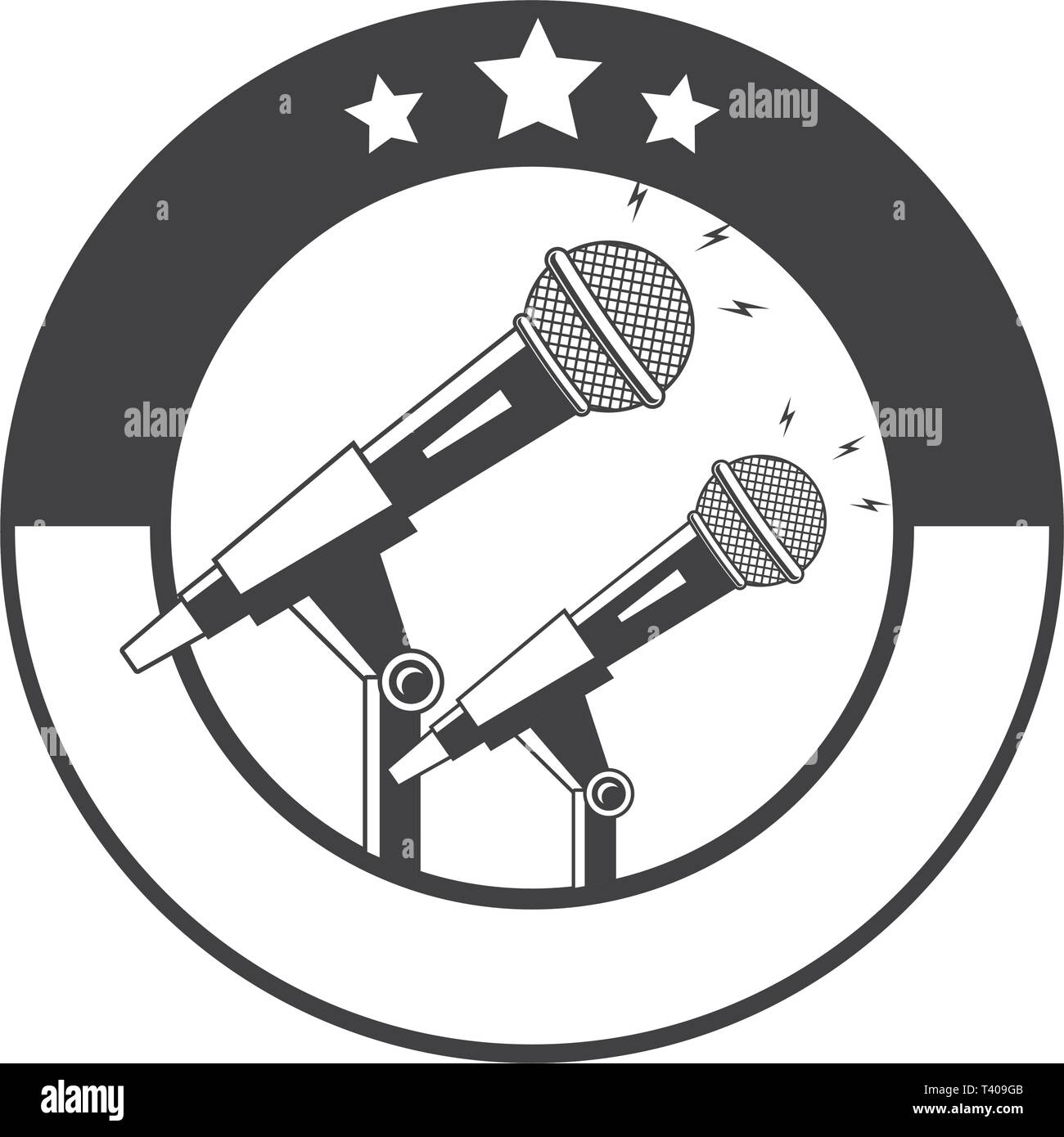 microphone sound icon Stock Vector Image & Art - Alamy