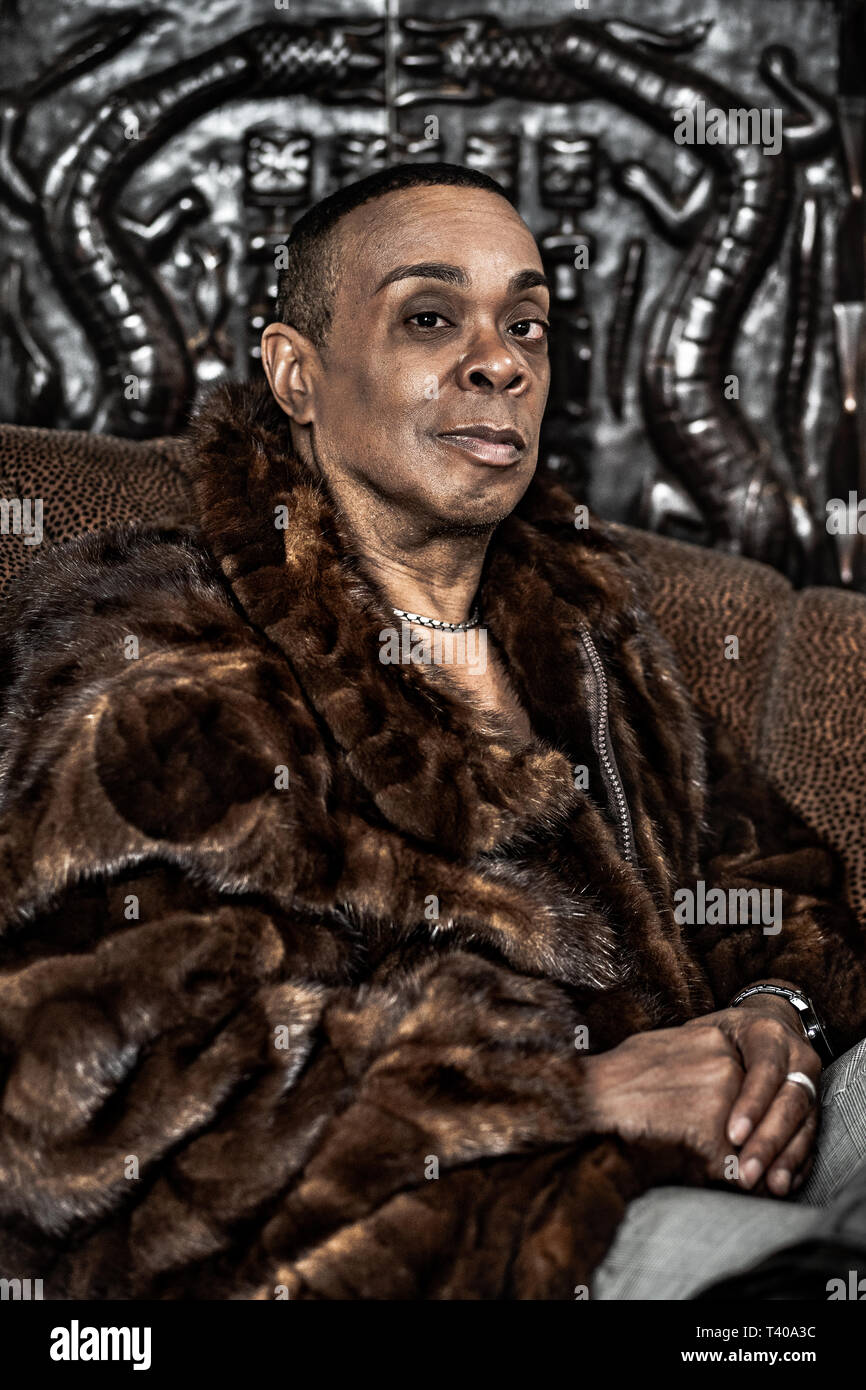 53 year old African American man who works as an actor Stock Photo - Alamy