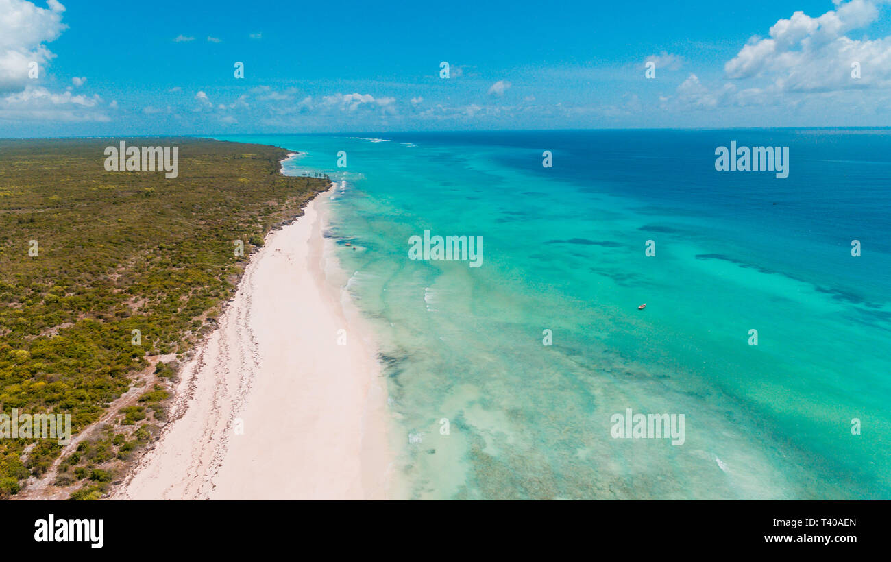 Matemwe coastline, Zanzibar Stock Photo - Alamy
