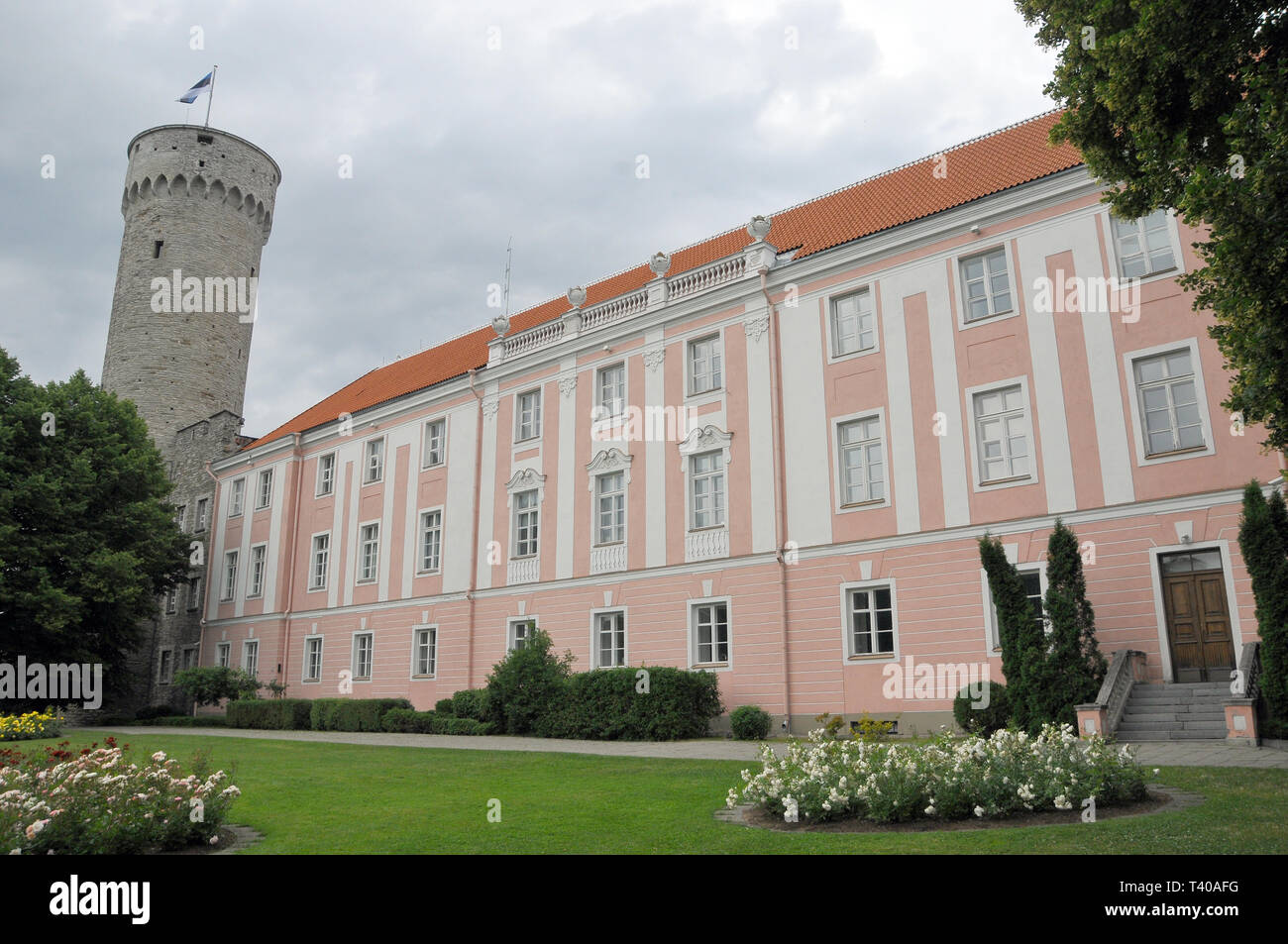 Toompea Castle, Tallinn, Estonia. Toompea kastély, Tallinn, Észtország ...