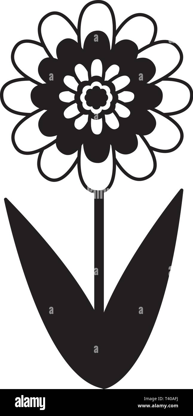 flower stem leaves Stock Vector Image & Art - Alamy