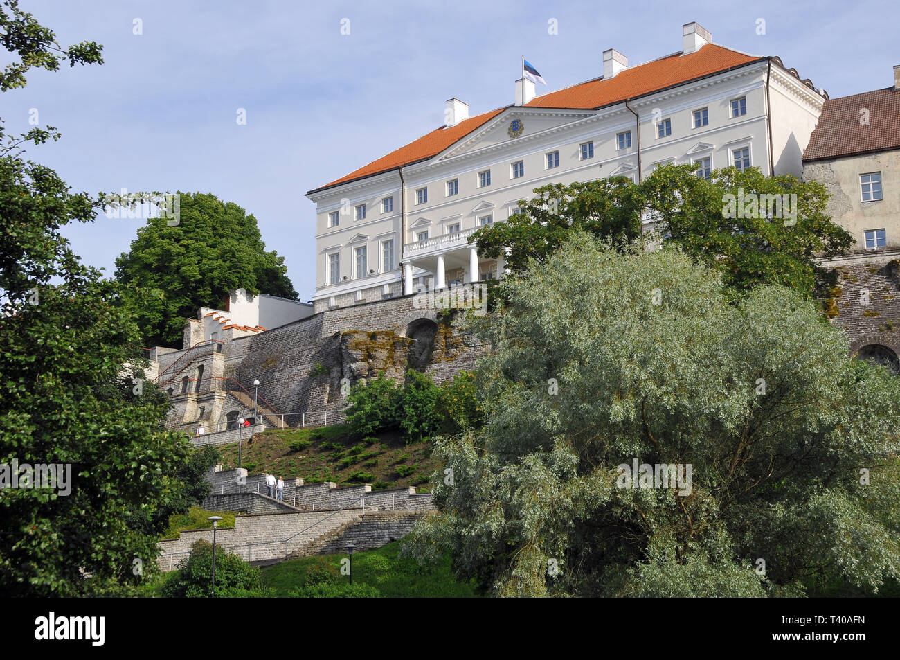 Tallinn toompea castle hi-res stock photography and images - Alamy