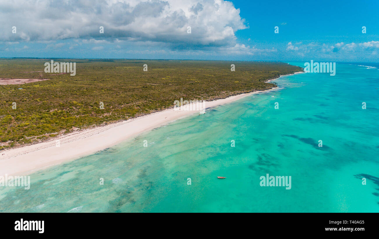 Matemwe coastline, Zanzibar Stock Photo - Alamy