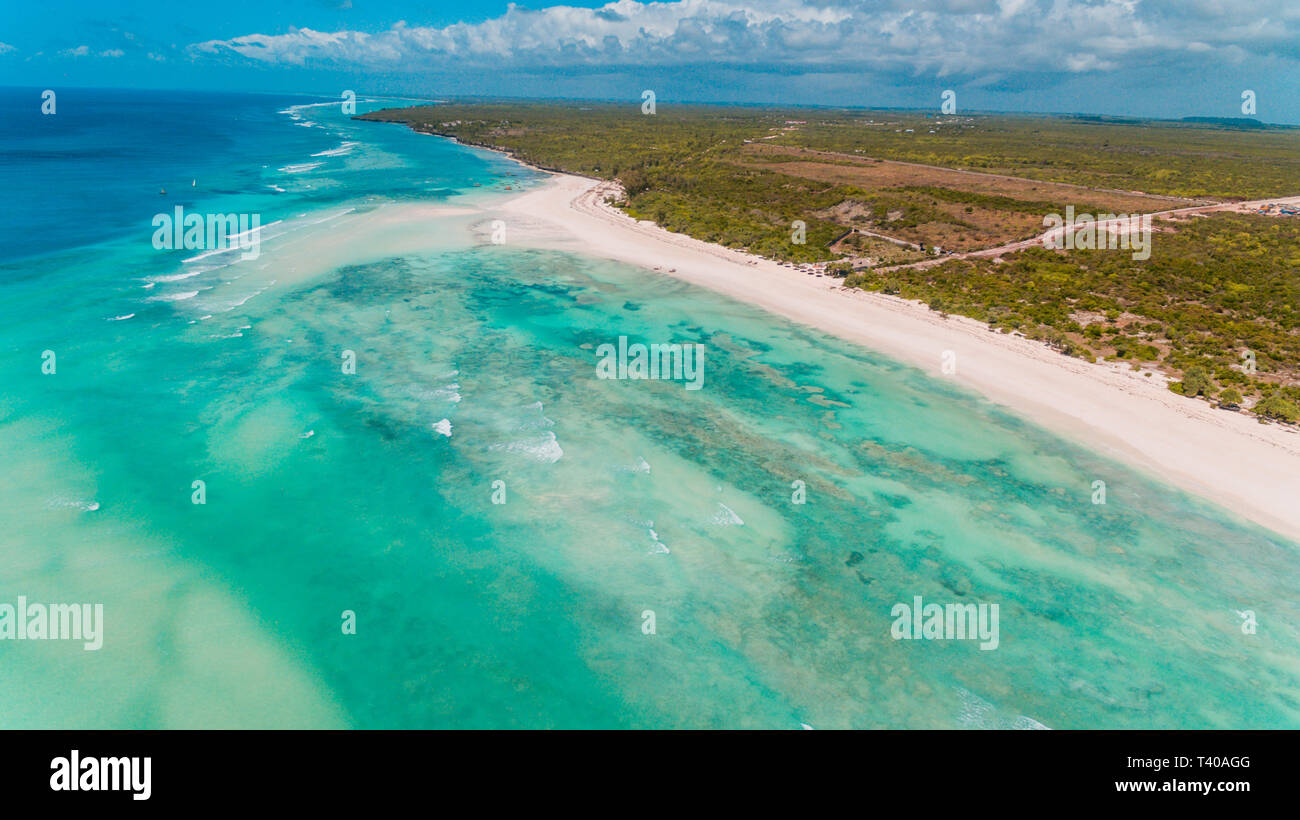 Matemwe coastline, Zanzibar Stock Photo - Alamy