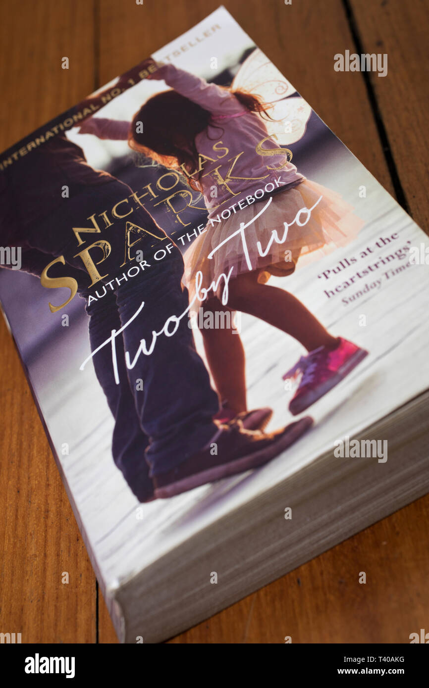 Two by two, Nicholas Spark bestseller book Stock Photo - Alamy