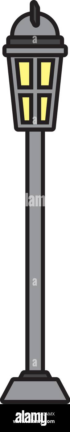 lamp post light Stock Vector Image & Art - Alamy