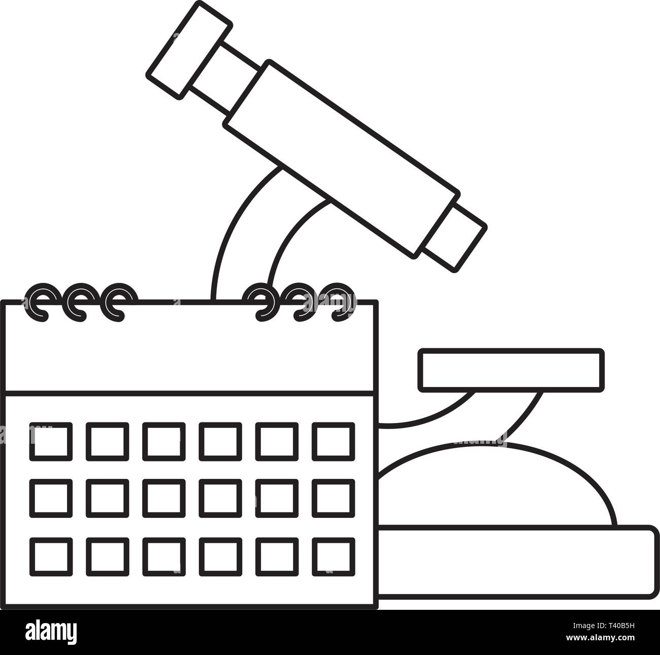 School Science Microscope Stock Vector Image And Art Alamy 3774