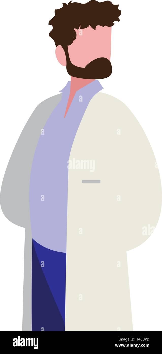 medical doctor professional character vector illustration design Stock ...