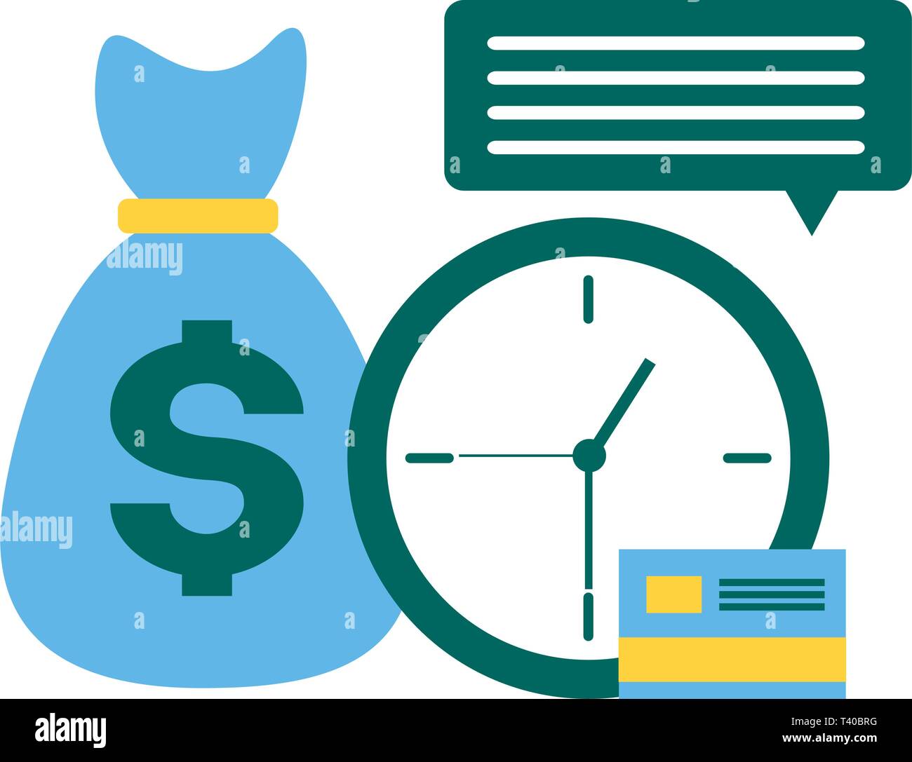 tax time payment Stock Vector Image & Art - Alamy