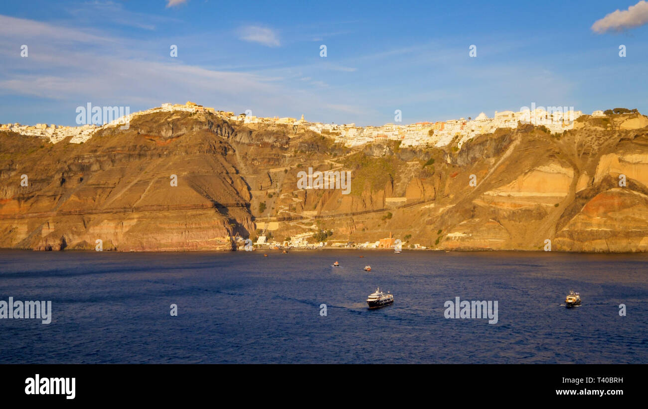 Sea fira town hi-res stock photography and images - Alamy