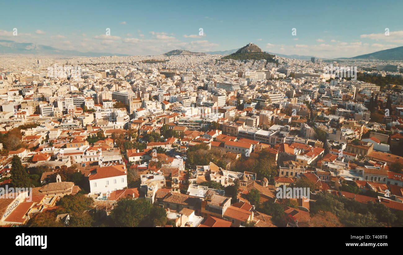 Downtown Skyline of Athens, Greece Stock Photo - Alamy