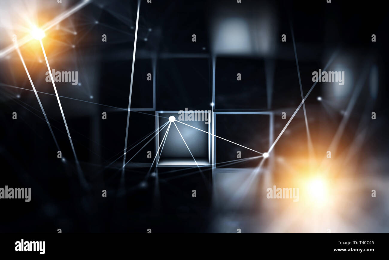 Technological industrial abstract background Stock Photo - Alamy