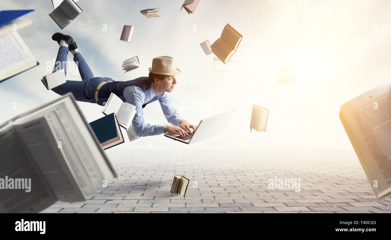 Person levitating hi-res stock photography and images - Alamy