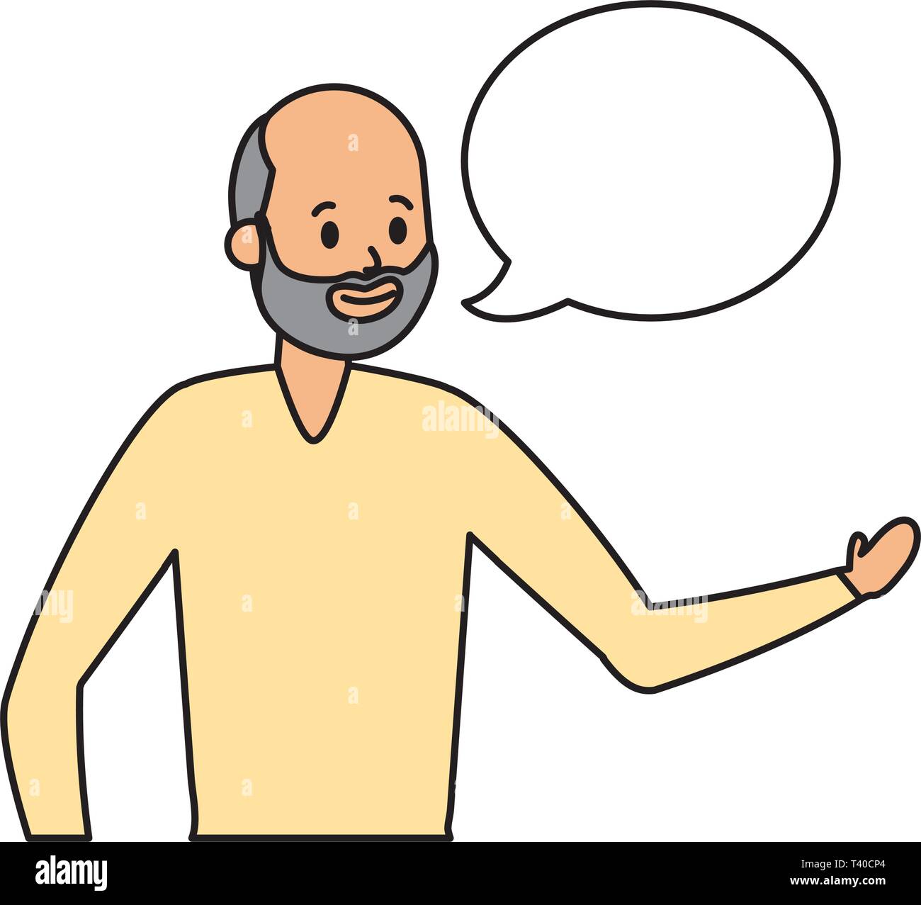 old man character Stock Vector Image & Art - Alamy