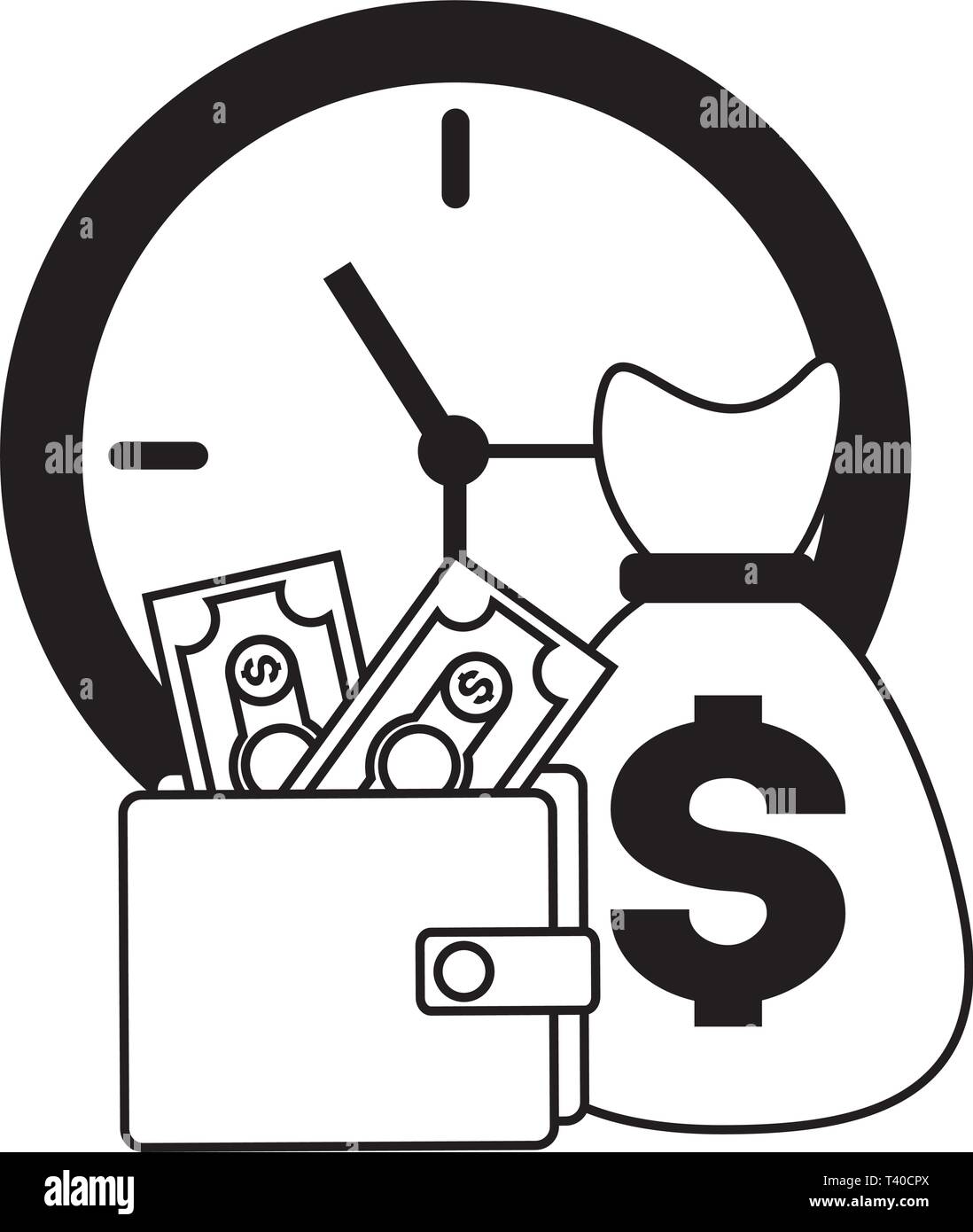 tax time payment Stock Vector Image & Art - Alamy