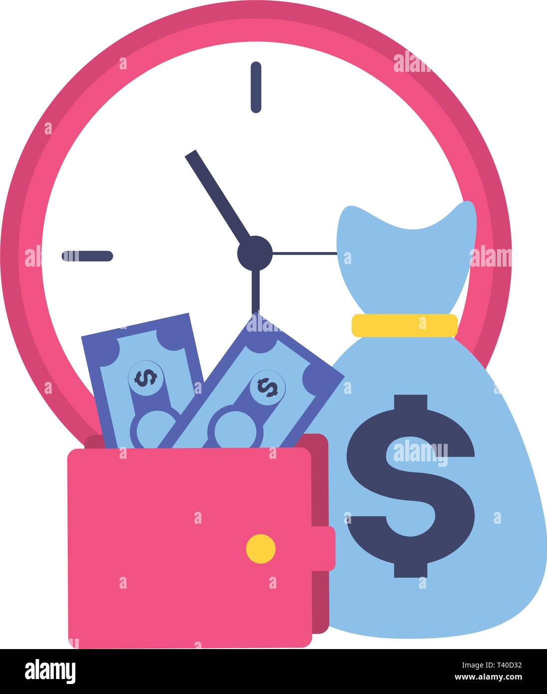 tax time payment Stock Vector Image & Art - Alamy
