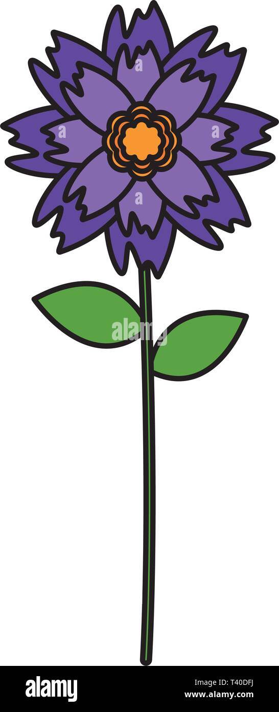 flower stem leaves Stock Vector Image & Art - Alamy