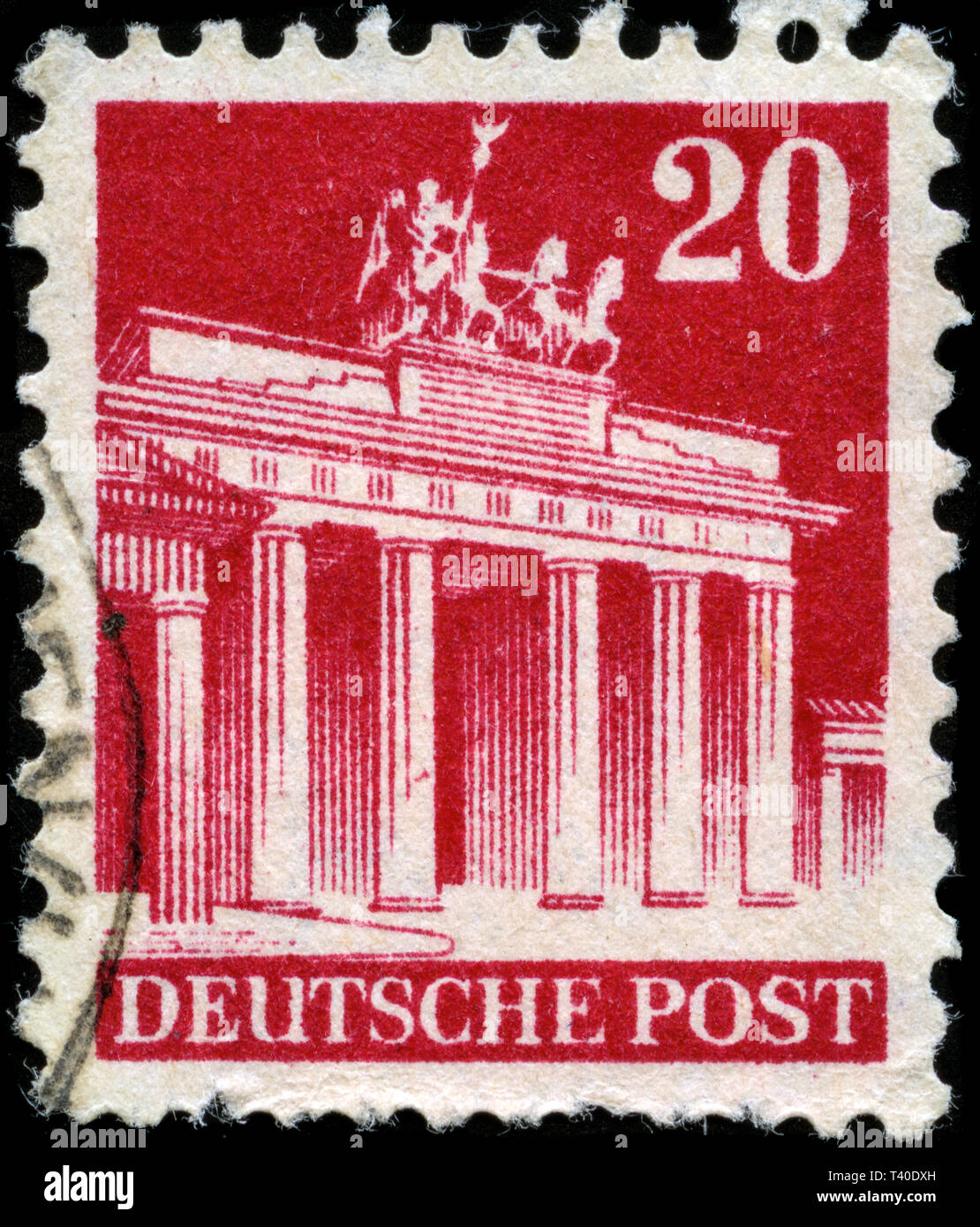 Postage stamp from Germany, Allied Occupation 1945-1949 in the American ...