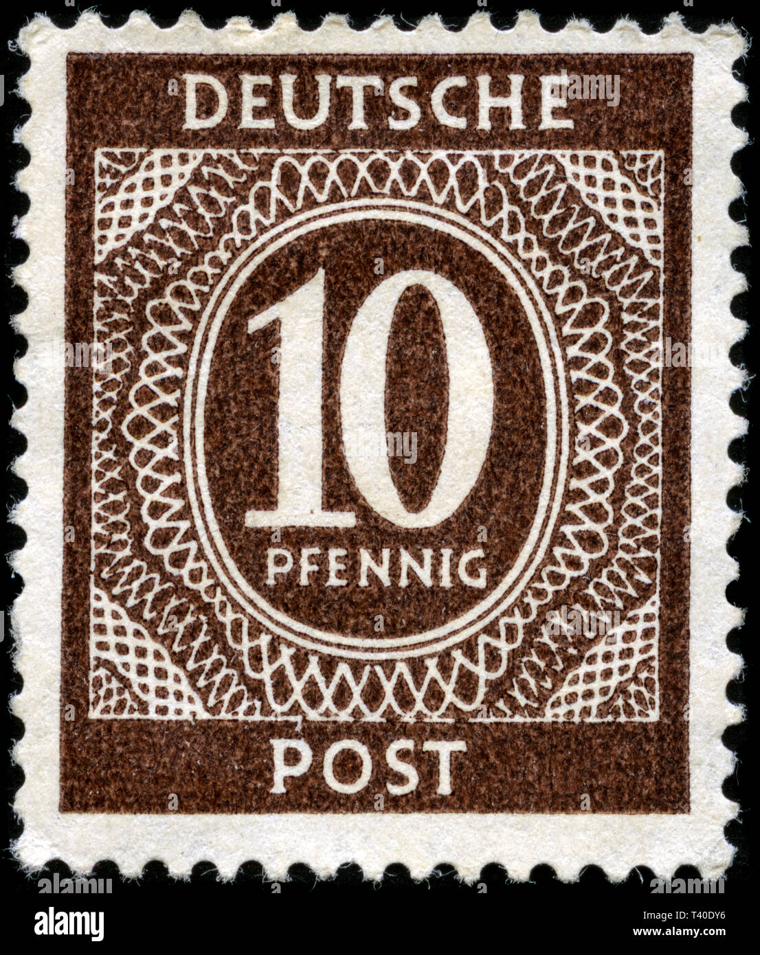 Postage stamp from Germany, Allied Occupation 1945-1949 in the American ...