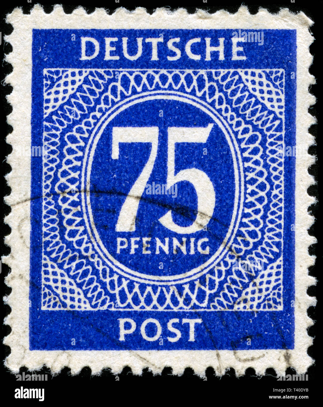 Postage stamp from Germany, Allied Occupation 1945-1949 in the American ...