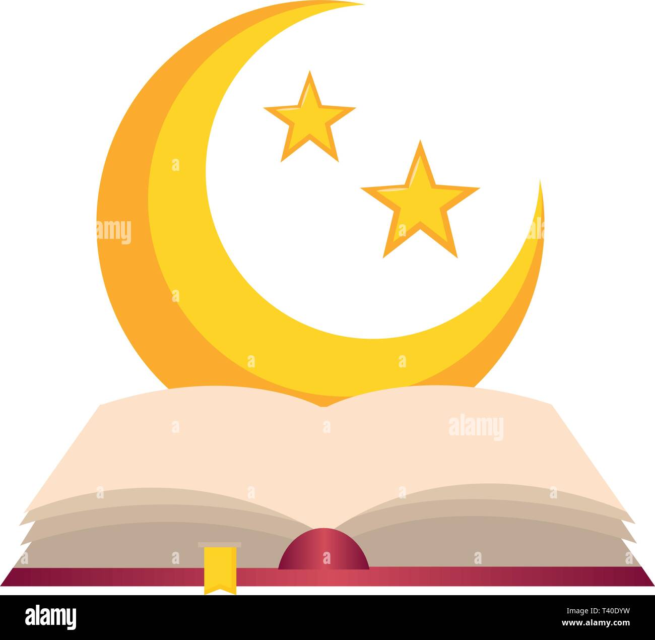 holy quran half moon Stock Vector Image & Art - Alamy