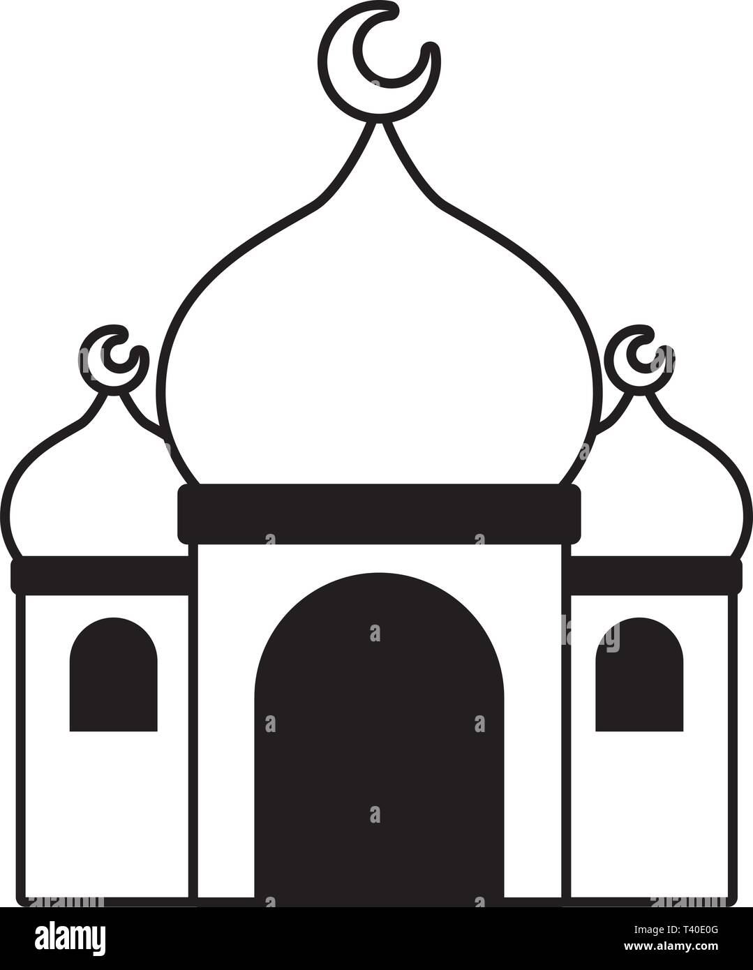 Tajmahal agra Stock Vector Images - Alamy
