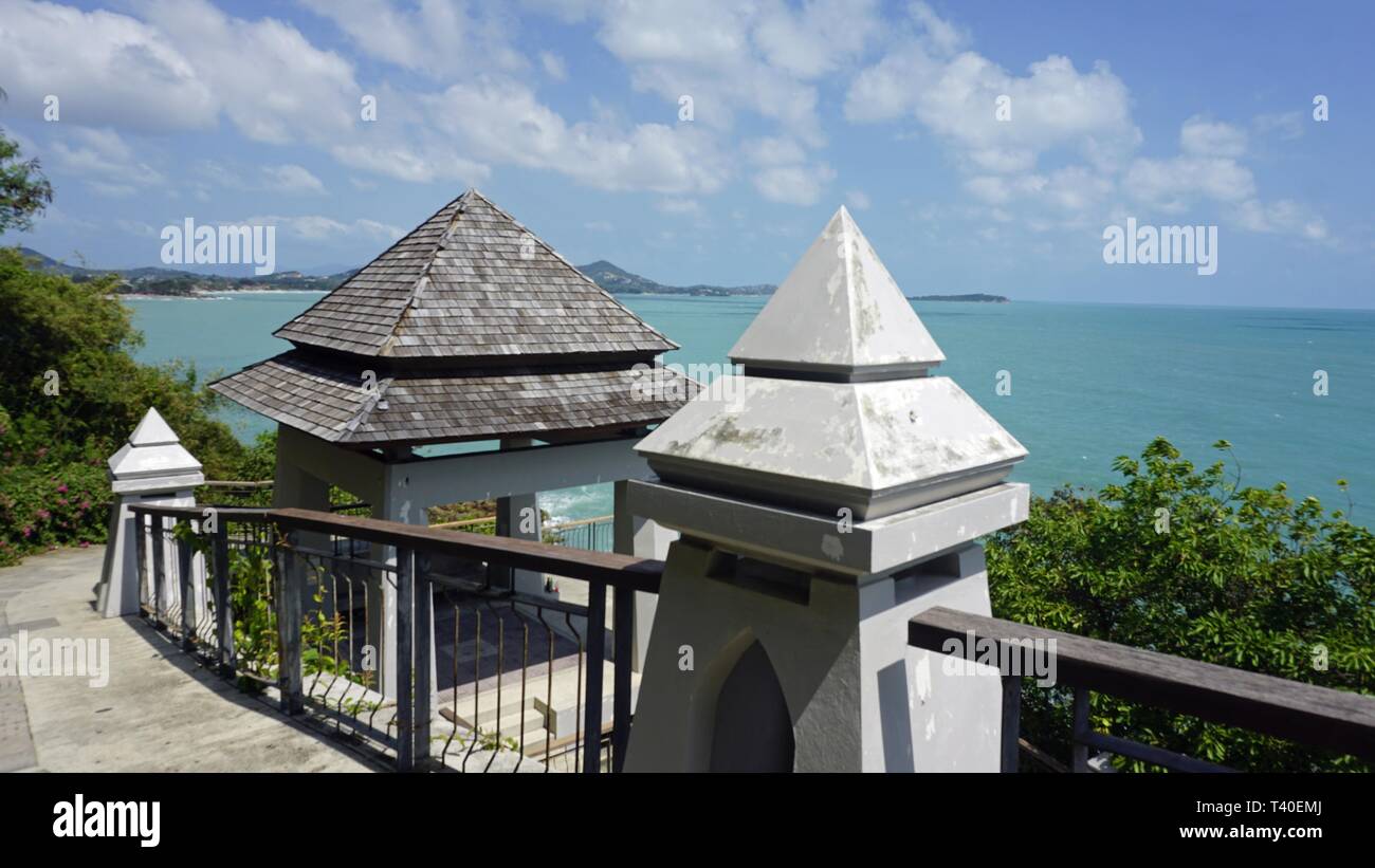 lad koh viewpoint on koh samui in thailand Stock Photo - Alamy