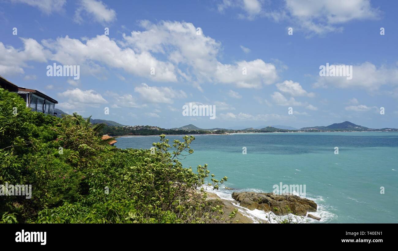 lad koh viewpoint on koh samui in thailand Stock Photo - Alamy