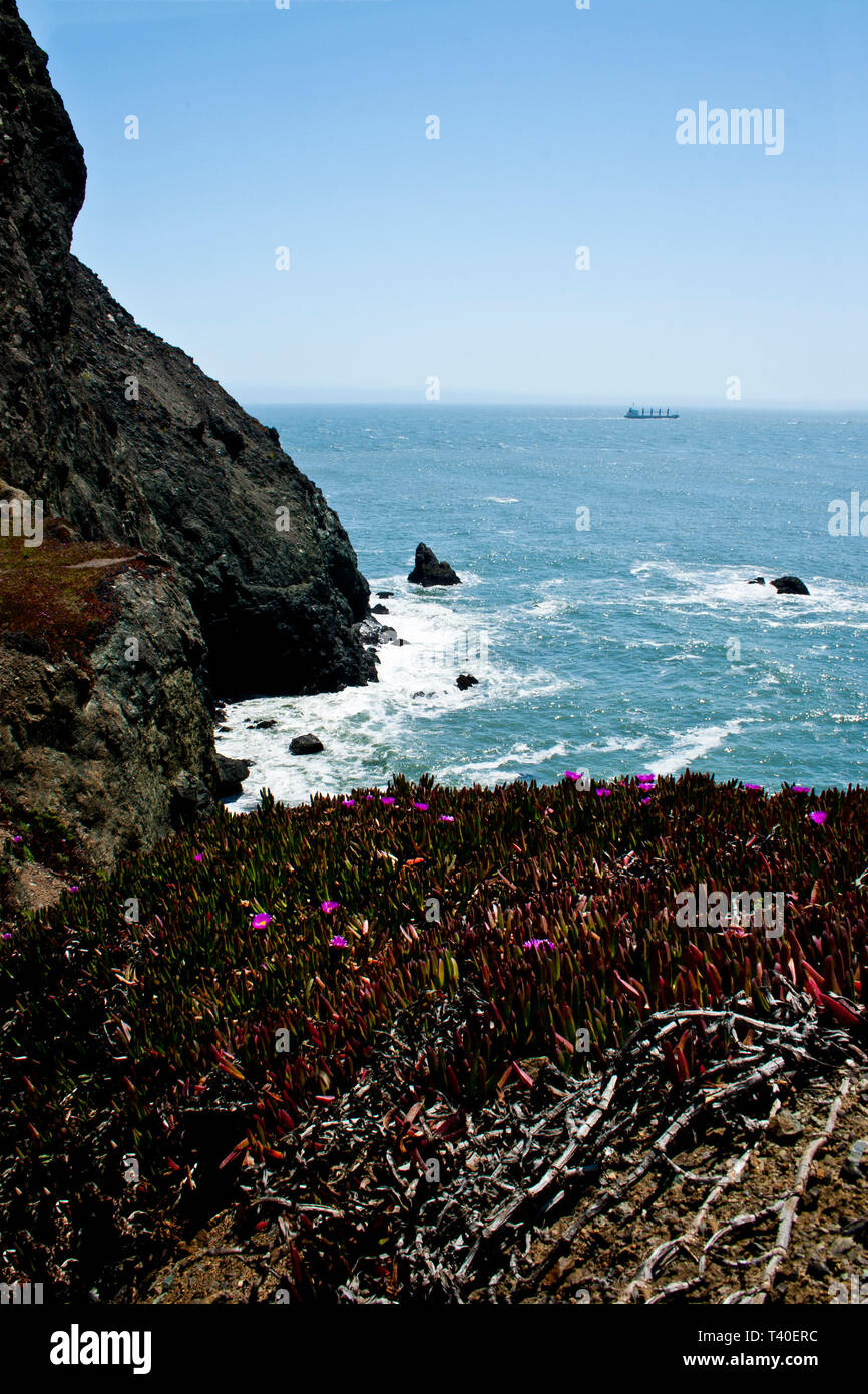 The coast of San Francisco in the spring time Stock Photo - Alamy