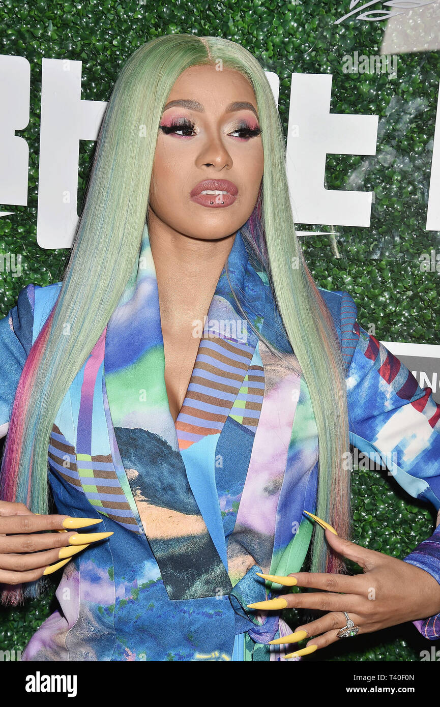 WEST HOLLYWOOD, CA - APRIL 12: Cardi B attends the Swisher Sweets ...