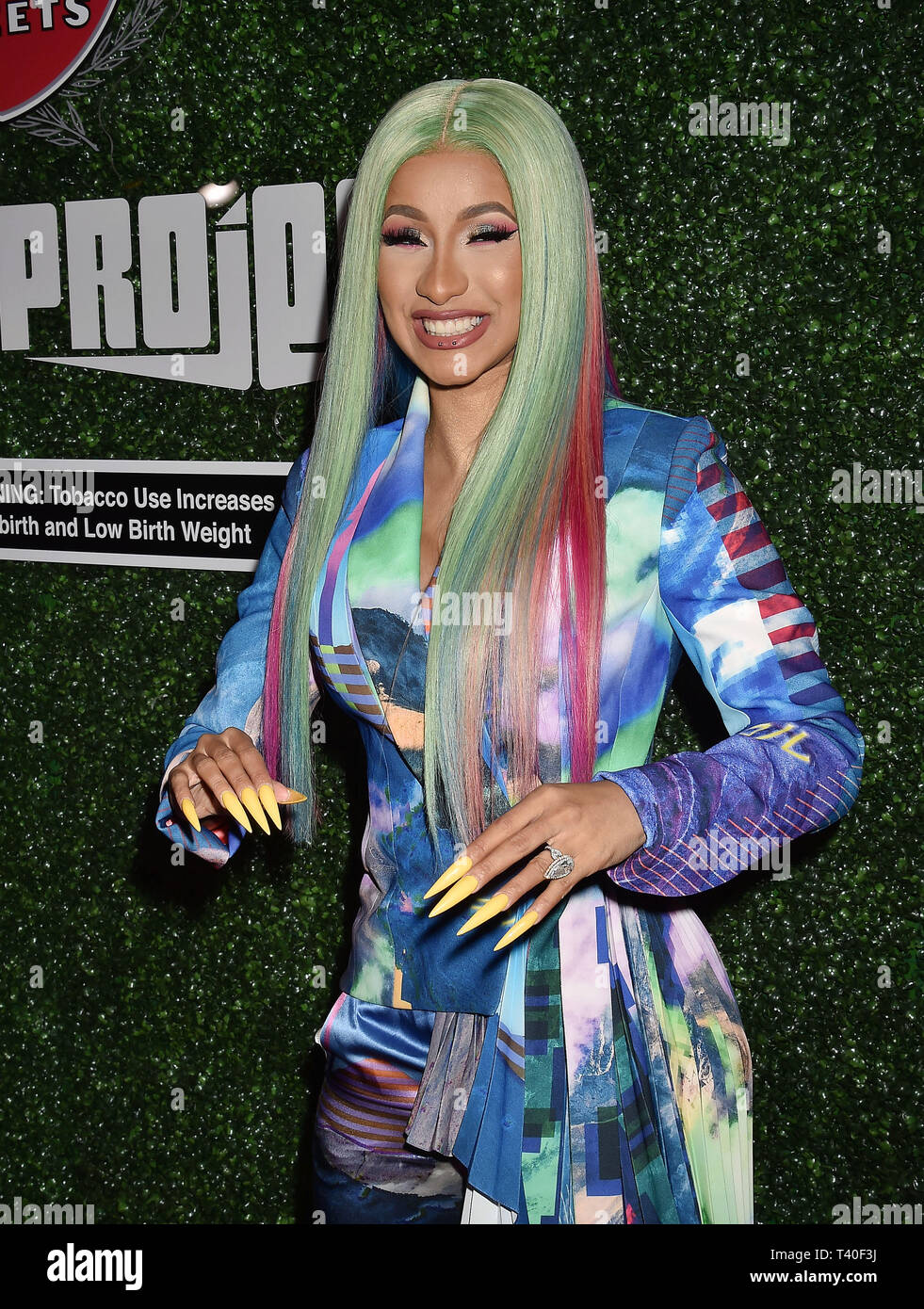 WEST HOLLYWOOD, CA - APRIL 12: Cardi B attends the Swisher Sweets ...