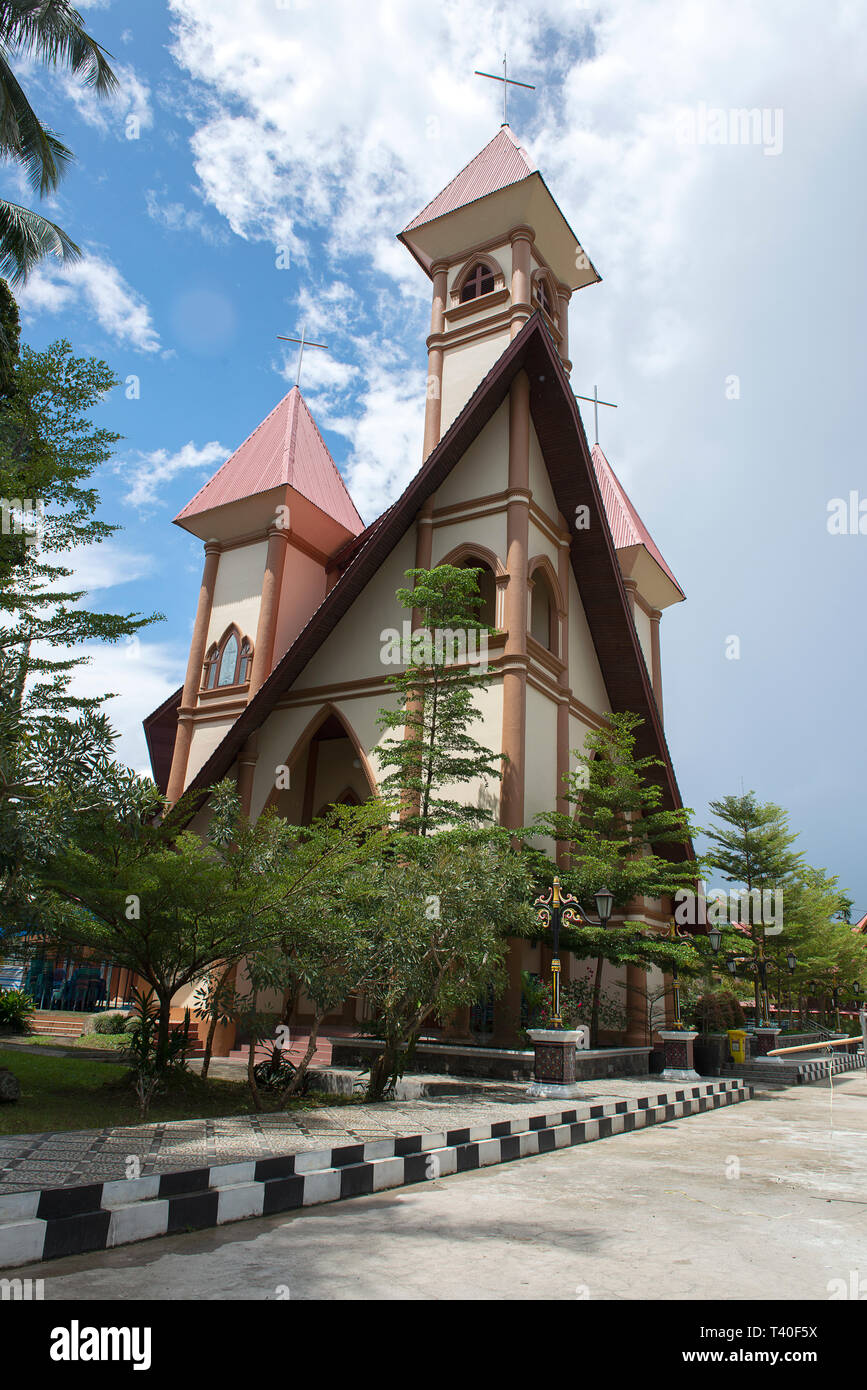 Church in Rantepao, Sulawesi, Indonesia Stock Photo - Alamy