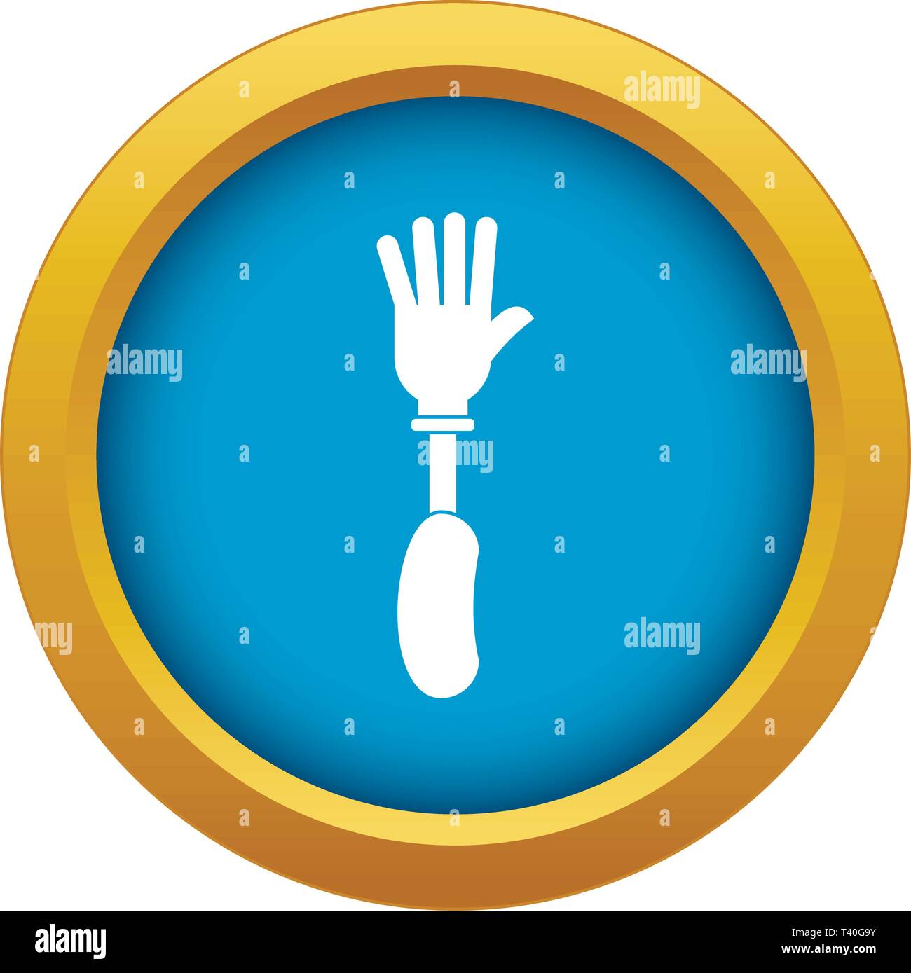 Amputated finger Stock Vector Images - Alamy