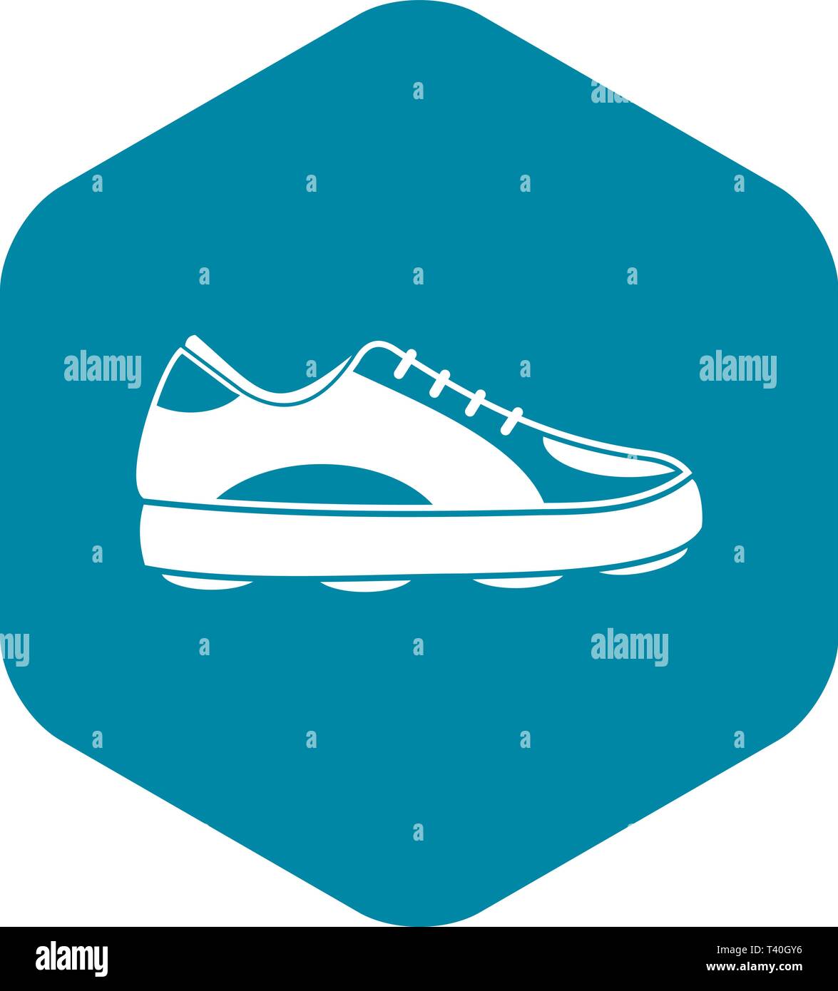 Golf shoe icon, simple style Stock Vector Image & Art - Alamy