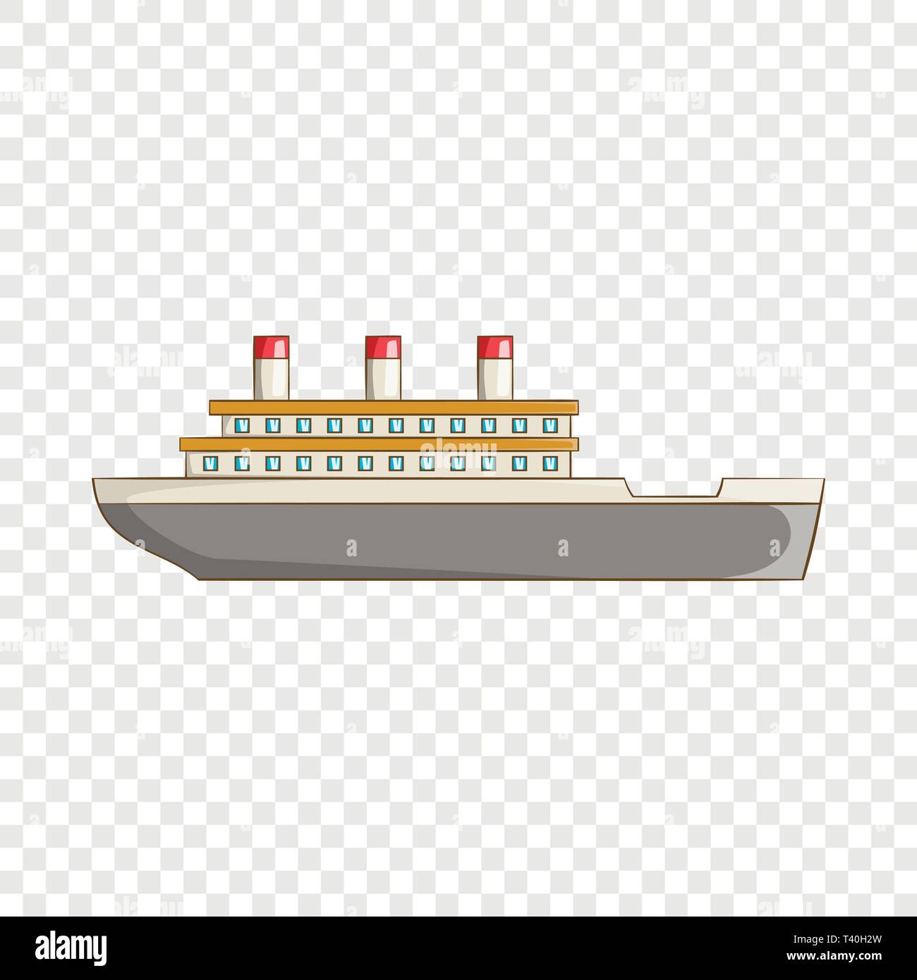 Ship icon, cartoon style Stock Vector Image & Art - Alamy