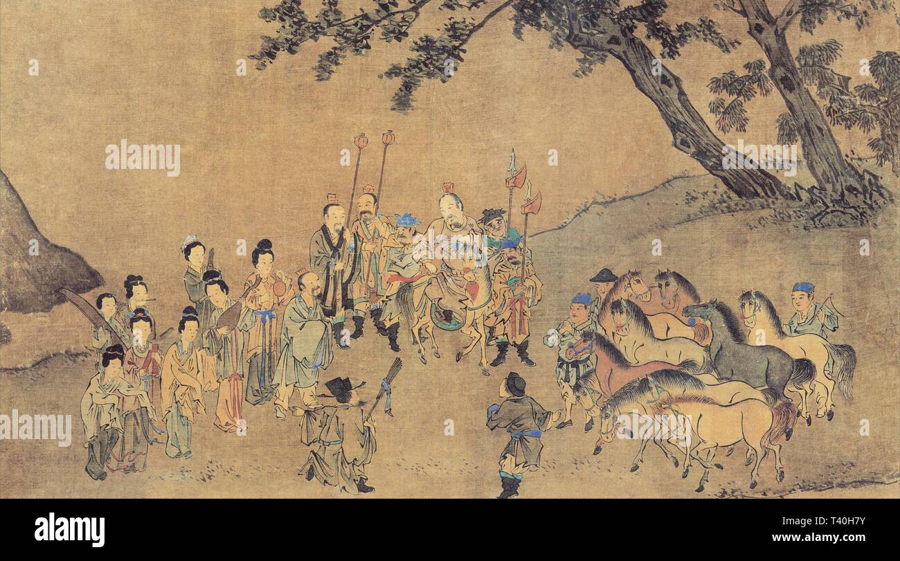 Ming dynasty painting hi-res stock photography and images - Alamy
