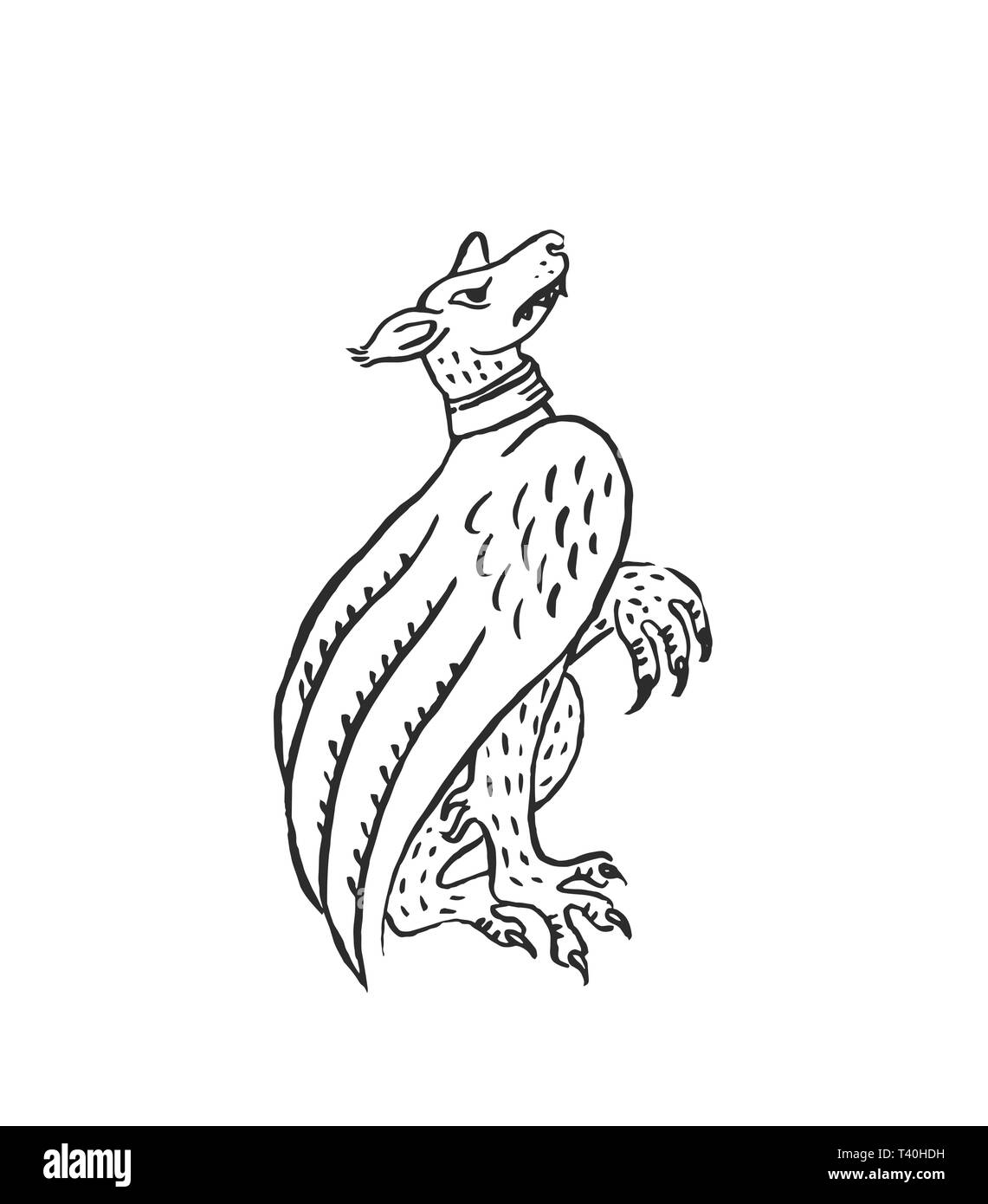 The bestiary Cut Out Stock Images & Pictures - Alamy