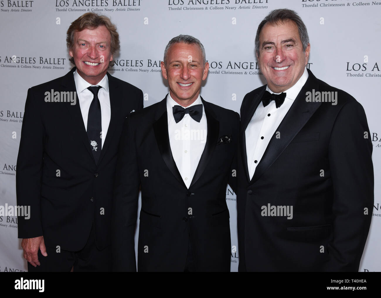 April 11, 2019 - Beverly Hills, California, USA - ADAM SHANKMAN, NIGEL ...